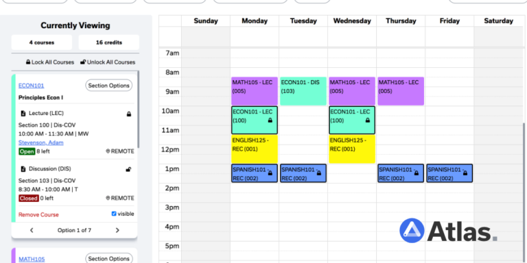 New schedule building tool adds a student-centric approach, user ...